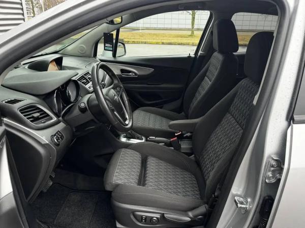 Grey Opel Mokka 2016 in Riga, with an engine capacity of 1.60 L and mileage of 124 thousand km for 7300 €, photo 9 on AUTOMOTO.COM.LV