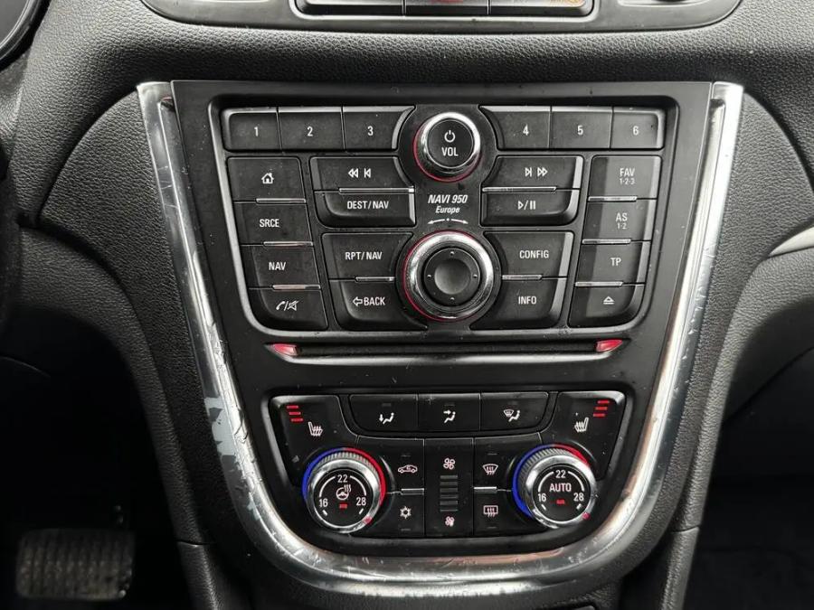 Pelēks Opel Mokka 2016 Rīga, ar dzinēja tilpumu 1.60 L un nobraukumu 124 tūkst. km par 7300 €, foto 18 vietnē AUTOMOTO.COM.LV