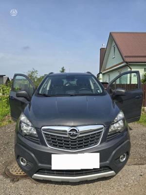 Grey Opel Mokka 2016 in Vilnius, with an engine capacity of 1.60 L and mileage of 113 thousand km for 7500 €, photo  on AUTOMOTO.COM.LV
