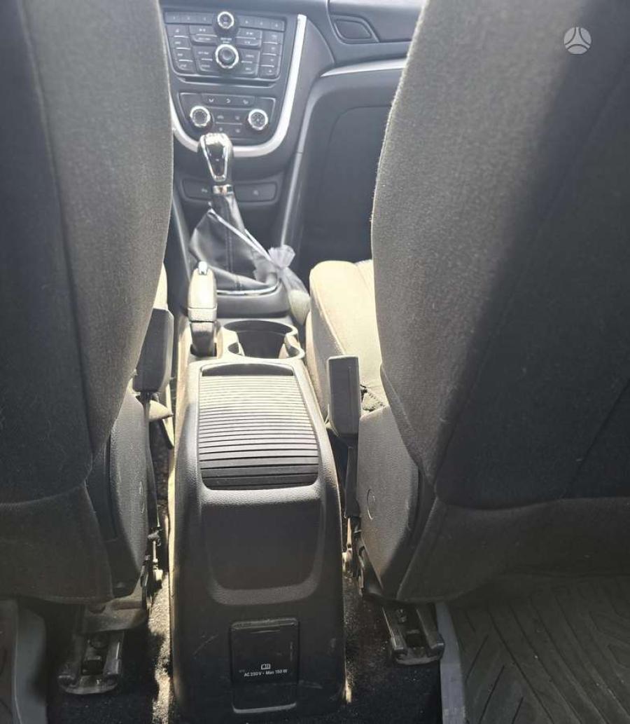 Pelēks Opel Mokka 2016 Viļņa, ar dzinēja tilpumu 1.60 L un nobraukumu 113 tūkst. km par 7500 €, foto 3 vietnē AUTOMOTO.COM.LV
