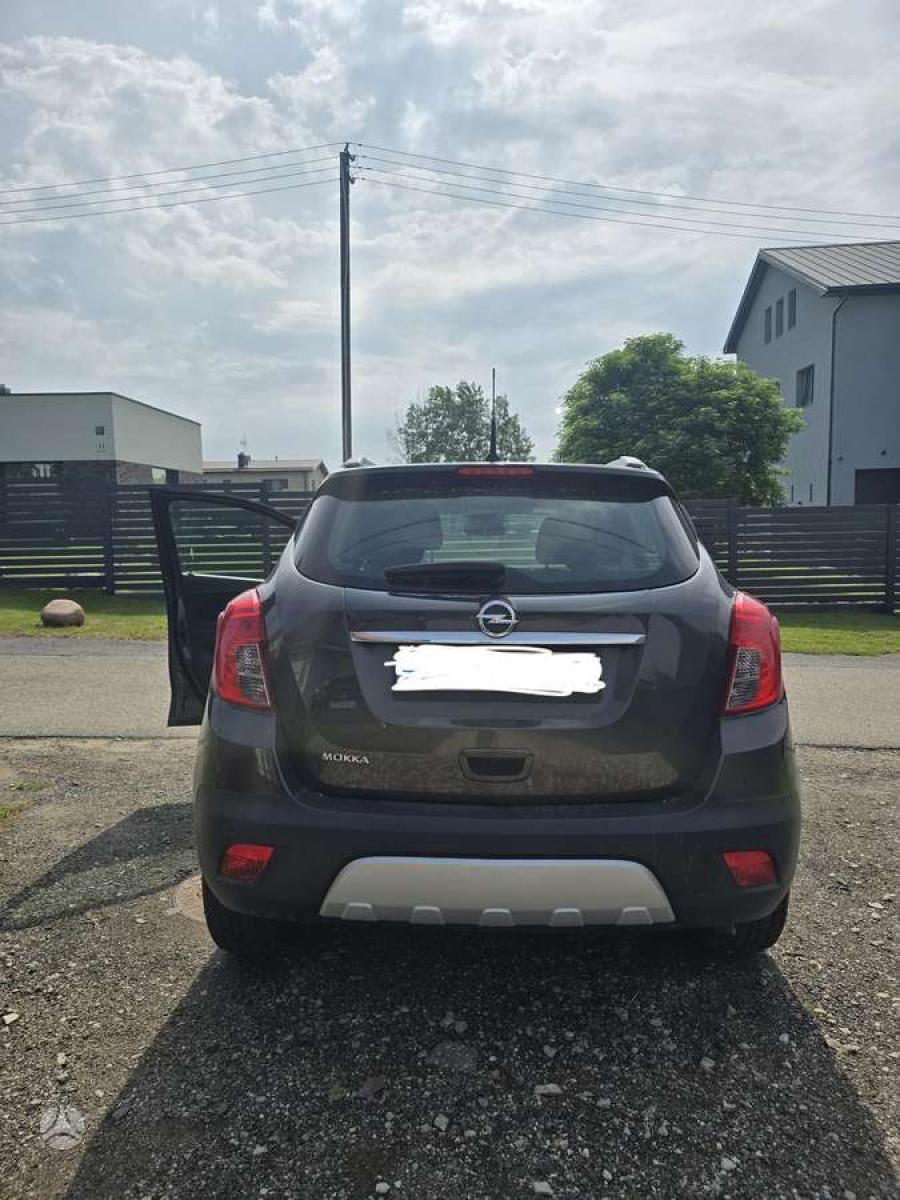 Pelēks Opel Mokka 2016 Viļņa, ar dzinēja tilpumu 1.60 L un nobraukumu 113 tūkst. km par 7500 €, foto 13 vietnē AUTOMOTO.COM.LV