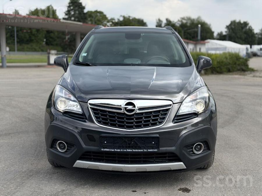 Grey Opel Mokka 2016 in Ogre, with an engine capacity of 1.60 L and mileage of 212 thousand km for 7590 €, photo 3 on AUTOMOTO.COM.LV