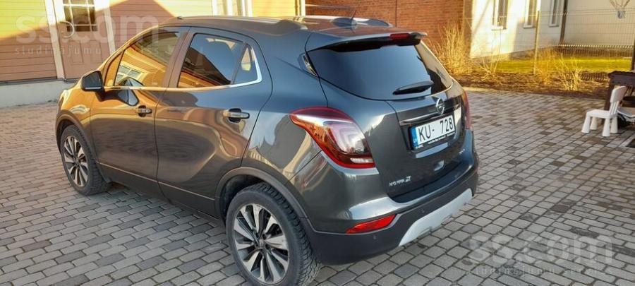 Grey Opel Mokka 2017 in Valmiera, with an engine capacity of 1.40 L and mileage of 196 thousand km for 12000 €, photo 3 on AUTOMOTO.COM.LV