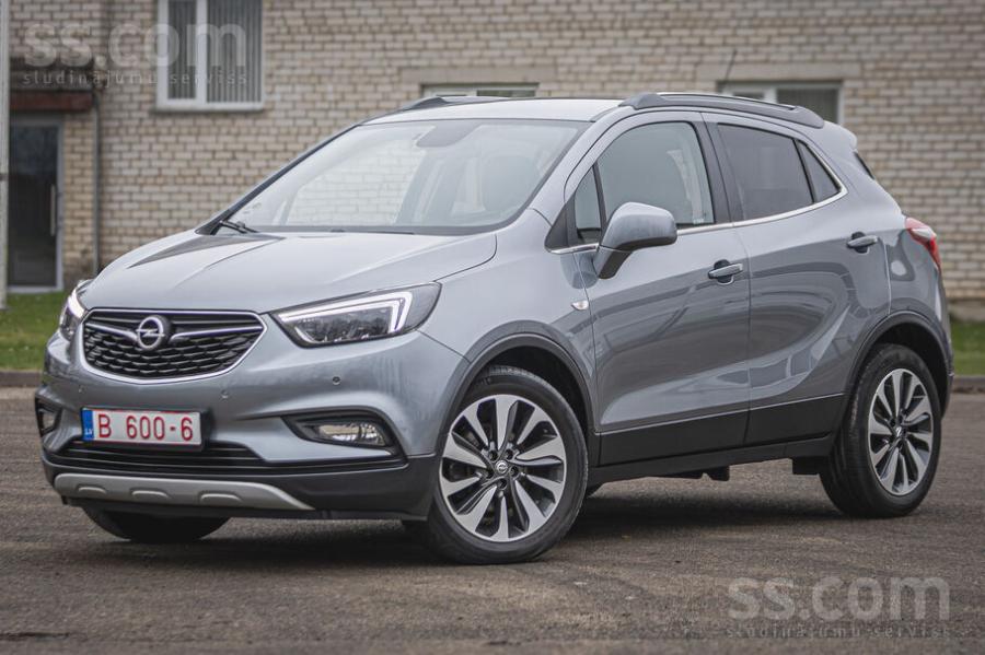 Grey Opel Mokka 2017 in Tukums, with an engine capacity of 1.60 L and mileage of 120 thousand km for 10990 €, photo 2 on AUTOMOTO.COM.LV