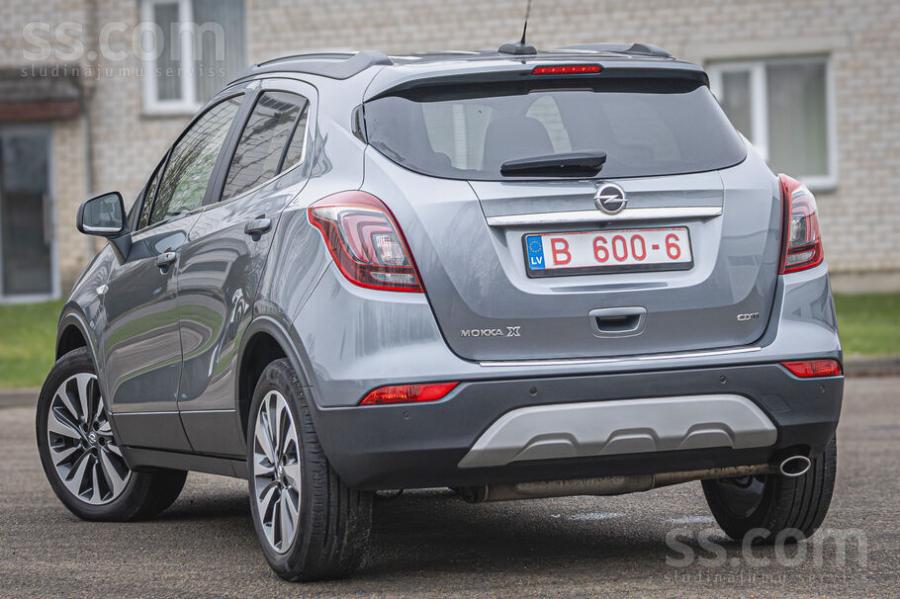 Grey Opel Mokka 2017 in Tukums, with an engine capacity of 1.60 L and mileage of 120 thousand km for 10990 €, photo 8 on AUTOMOTO.COM.LV