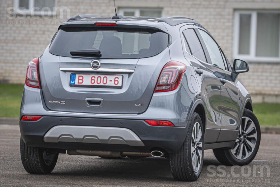 Grey Opel Mokka 2017 in Tukums, with an engine capacity of 1.60 L and mileage of 120 thousand km for 10990 €, photo 11 on AUTOMOTO.COM.LV