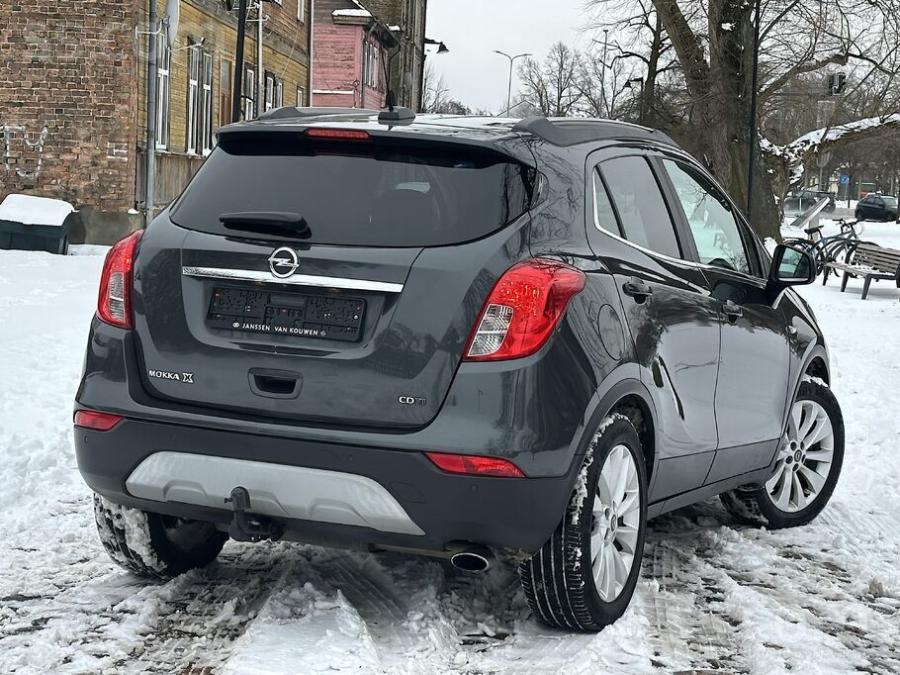 Pelēks Opel Mokka 2017 Jelgava, ar dzinēja tilpumu 1.60 L un nobraukumu 230 tūkst. km par 10850 €, foto 4 vietnē AUTOMOTO.COM.LV