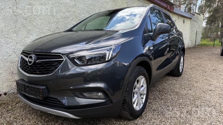 Grey Opel Mokka 2017 in Valmiera, with an engine capacity of 1.60 L and mileage of 166 thousand km for 9900 €, photo 1 on AUTOMOTO.COM.LV