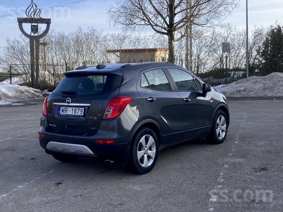 Pelēks Opel Mokka 2017 Aizkraukle, ar dzinēja tilpumu 1.60 L un nobraukumu 160 tūkst. km par 9630 €, foto 5 vietnē AUTOMOTO.COM.LV
