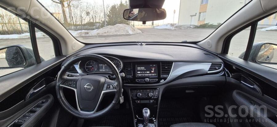 Pelēks Opel Mokka 2017 Aizkraukle, ar dzinēja tilpumu 1.60 L un nobraukumu 160 tūkst. km par 9630 €, foto 6 vietnē AUTOMOTO.COM.LV