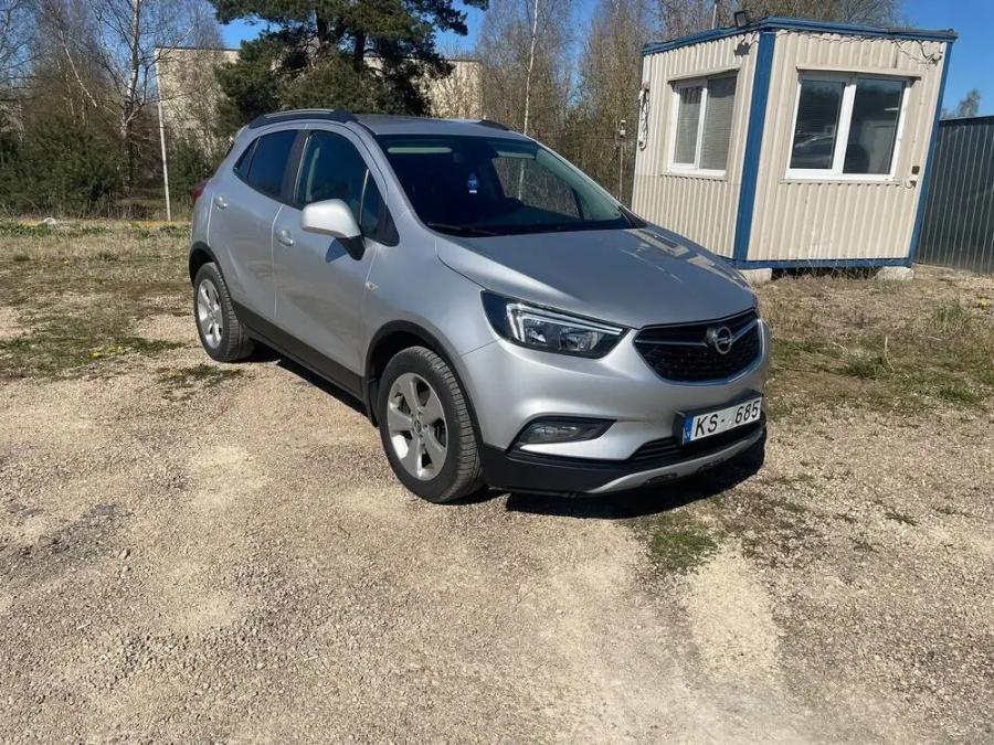 Серый Опель Mokka 2017 в Рига, объемом двигателя 1.60 л и пробегом 160 тыс. км за 8999 €, фото 1 на AUTOMOTO.COM.LV