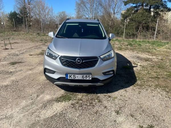 Pelēks Opel Mokka 2017 Rīga, ar dzinēja tilpumu 1.60 L un nobraukumu 160 tūkst. km par 8999 €, foto 4 vietnē AUTOMOTO.COM.LV