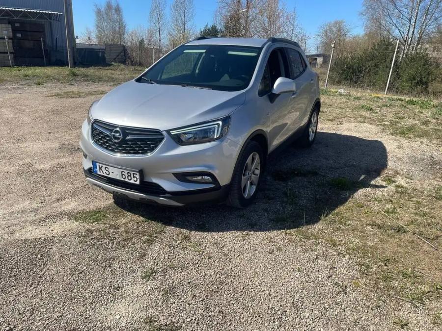 Серый Опель Mokka 2017 в Рига, объемом двигателя 1.60 л и пробегом 160 тыс. км за 8999 €, фото 6 на AUTOMOTO.COM.LV