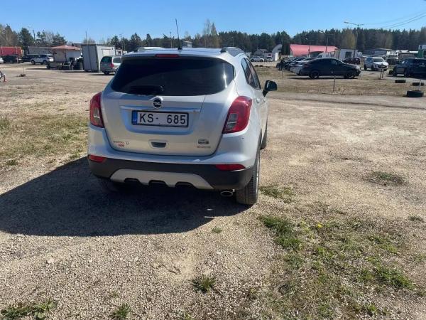 Pelēks Opel Mokka 2017 Rīga, ar dzinēja tilpumu 1.60 L un nobraukumu 160 tūkst. km par 8999 €, foto 7 vietnē AUTOMOTO.COM.LV
