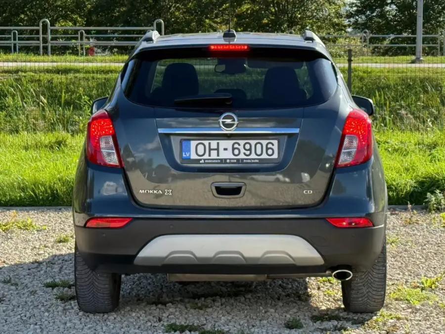 Grey Opel Mokka 2017 in Jelgava, with an engine capacity of 1.60 L and mileage of 192 thousand km for 10700 €, photo 6 on AUTOMOTO.COM.LV