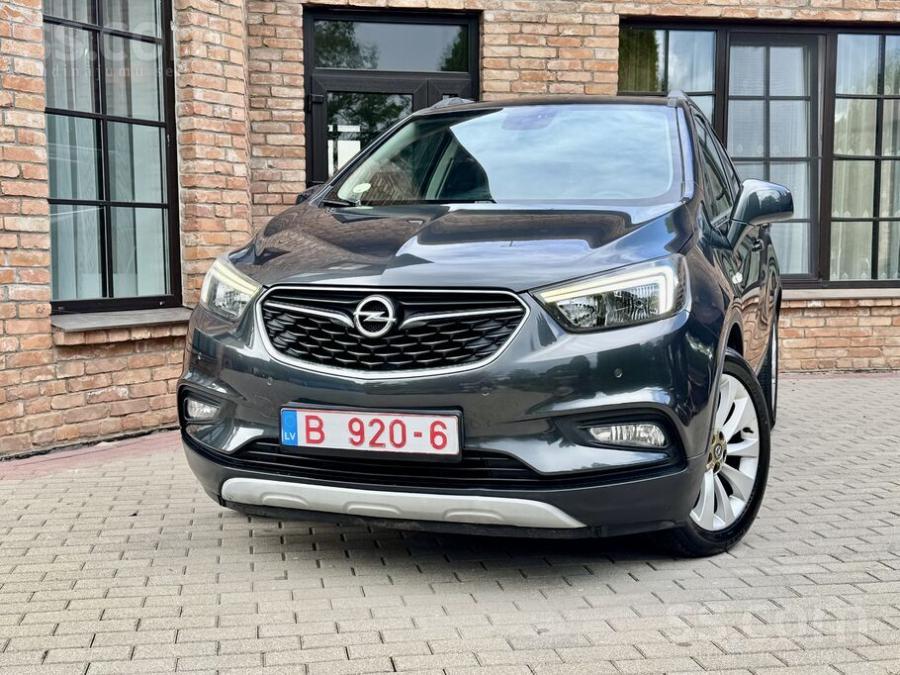 Grey Opel Mokka 2017 in Jelgava, with an engine capacity of 1.60 L and mileage of 0 thousand km for 9950 €, photo 1 on AUTOMOTO.COM.LV