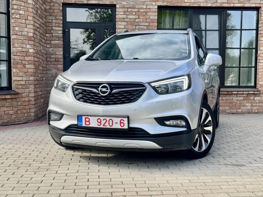 Grey Opel Mokka 2017 in Jelgava, with an engine capacity of 1.60 L and mileage of 170 thousand km for 9500 €, photo 1 on AUTOMOTO.COM.LV