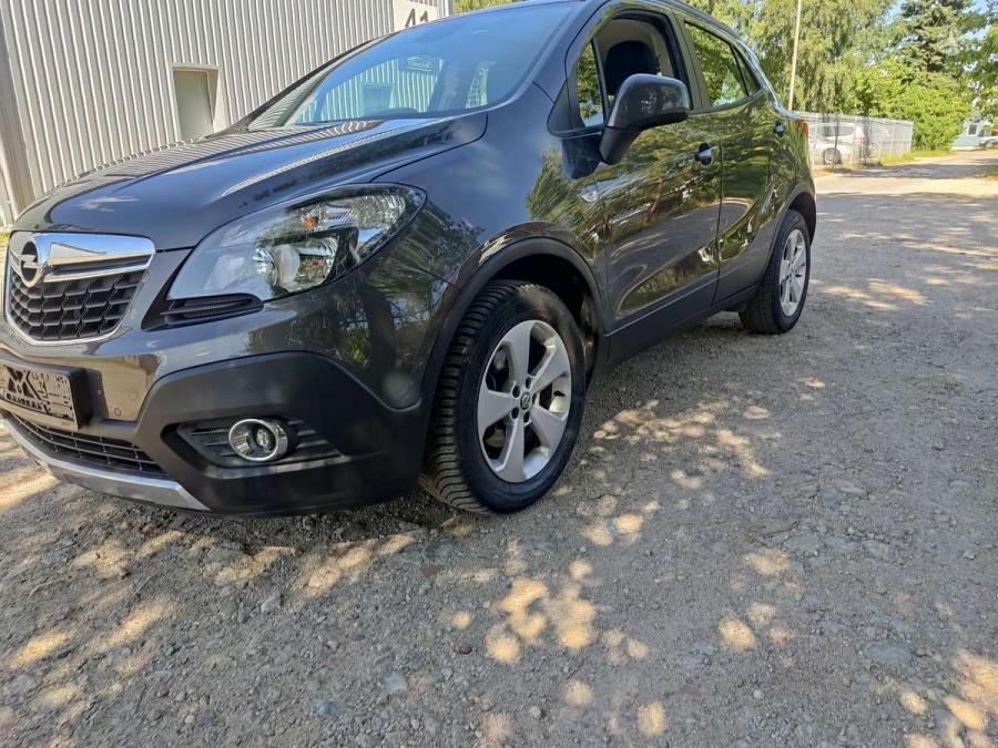 Pelēks Opel Mokka 2017 Ukmergė, ar dzinēja tilpumu 1.60 L un nobraukumu 237 tūkst. km par 6650 €, foto 3 vietnē AUTOMOTO.COM.LV
