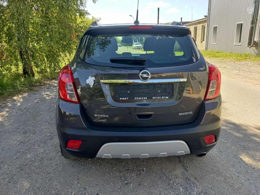 Pelēks Opel Mokka 2017 Ukmergė, ar dzinēja tilpumu 1.60 L un nobraukumu 237 tūkst. km par 6650 €, foto 5 vietnē AUTOMOTO.COM.LV