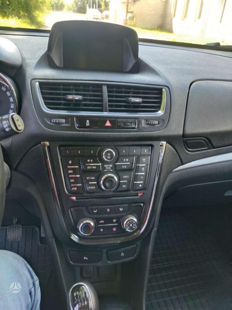Pelēks Opel Mokka 2017 Ukmergė, ar dzinēja tilpumu 1.60 L un nobraukumu 237 tūkst. km par 6650 €, foto 9 vietnē AUTOMOTO.COM.LV