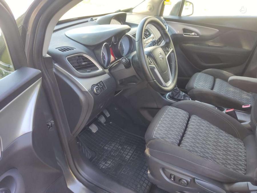 Pelēks Opel Mokka 2017 Ukmergė, ar dzinēja tilpumu 1.60 L un nobraukumu 237 tūkst. km par 6650 €, foto 12 vietnē AUTOMOTO.COM.LV