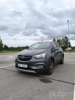 Grey Opel Mokka 2017 in Riga, with an engine capacity of 1.40 L and mileage of 100 thousand km for 12000 €, photo  on AUTOMOTO.COM.LV