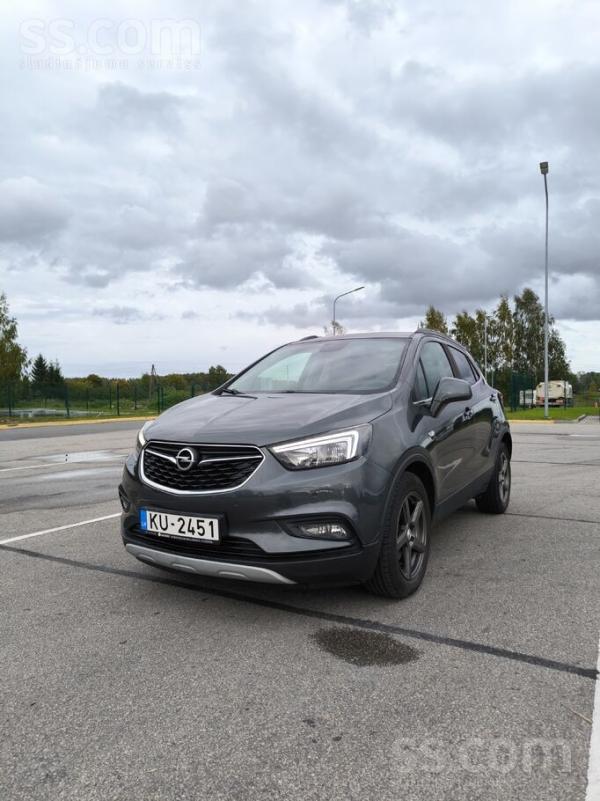 Pelēks Opel Mokka 2017 Rīga, ar dzinēja tilpumu 1.40 L un nobraukumu 100 tūkst. km par 12000 €, foto  vietnē AUTOMOTO.COM.LV