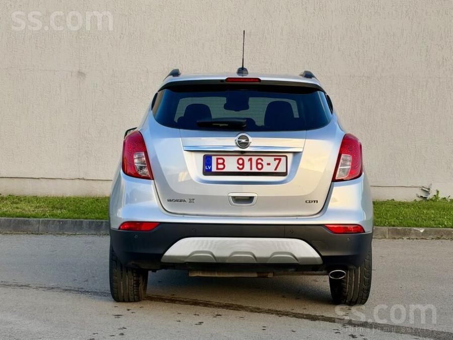 Pelēks Opel Mokka 2017 Jelgava, ar dzinēja tilpumu 1.60 L un nobraukumu 0 tūkst. km par 8950 €, foto 9 vietnē AUTOMOTO.COM.LV