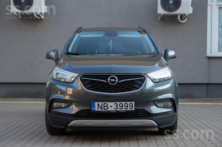 Grey Opel Mokka 2018 in Riga, with an engine capacity of 1.40 L and mileage of 124 thousand km for 8500 €, photo 1 on AUTOMOTO.COM.LV