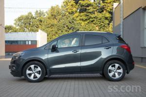 Grey Opel Mokka 2018 in Riga, with an engine capacity of 1.40 L and mileage of 124 thousand km for 8500 €, photo 5 on AUTOMOTO.COM.LV