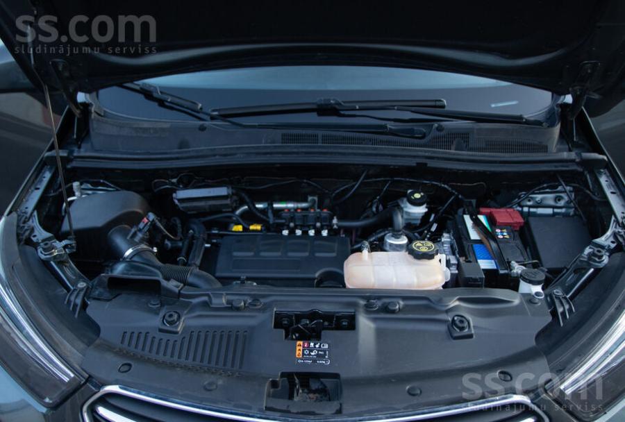 Grey Opel Mokka 2018 in Riga, with an engine capacity of 1.40 L and mileage of 124 thousand km for 8500 €, photo 18 on AUTOMOTO.COM.LV