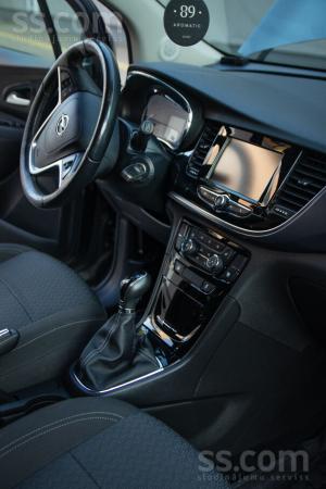 Grey Opel Mokka 2018 in Riga, with an engine capacity of 1.40 L and mileage of 124 thousand km for 8500 €, photo 23 on AUTOMOTO.COM.LV