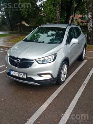 Grey Opel Mokka 2018 in Riga, with an engine capacity of 1.60 L and mileage of 70 thousand km for 10850 €, photo 3 on AUTOMOTO.COM.LV