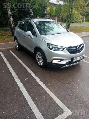 Grey Opel Mokka 2018 in Riga, with an engine capacity of 1.60 L and mileage of 70 thousand km for 10850 €, photo 4 on AUTOMOTO.COM.LV