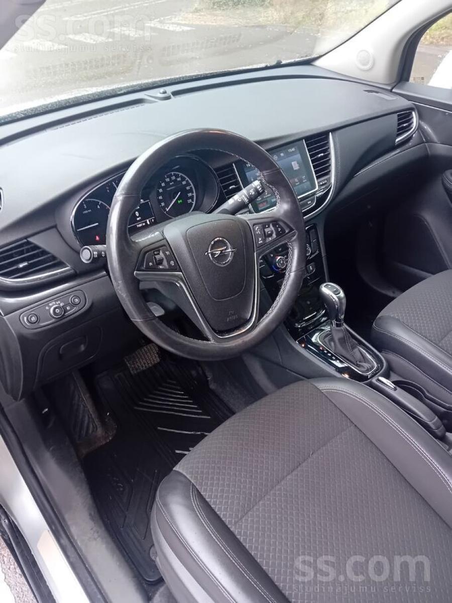 Grey Opel Mokka 2018 in Riga, with an engine capacity of 1.60 L and mileage of 70 thousand km for 10850 €, photo 7 on AUTOMOTO.COM.LV
