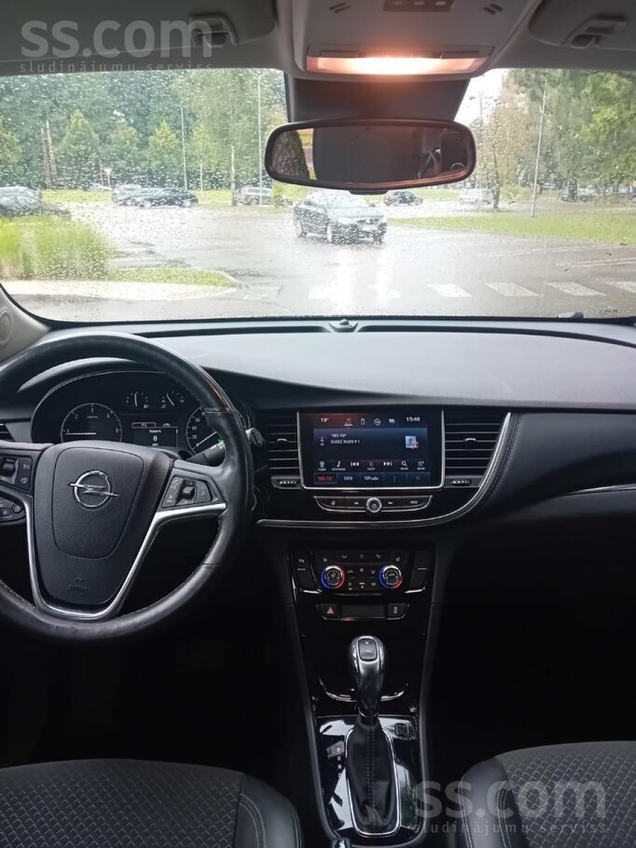 Grey Opel Mokka 2018 in Riga, with an engine capacity of 1.60 L and mileage of 70 thousand km for 10850 €, photo 9 on AUTOMOTO.COM.LV