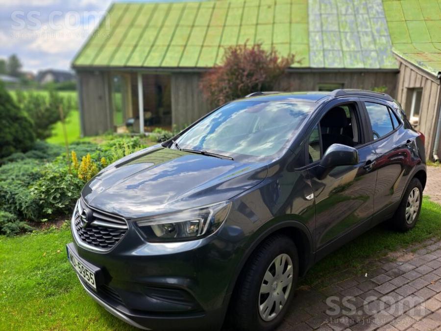Grey Opel Mokka 2019 in Riga, with an engine capacity of 1.60 L and mileage of 77 thousand km for 10600 €, photo 3 on AUTOMOTO.COM.LV