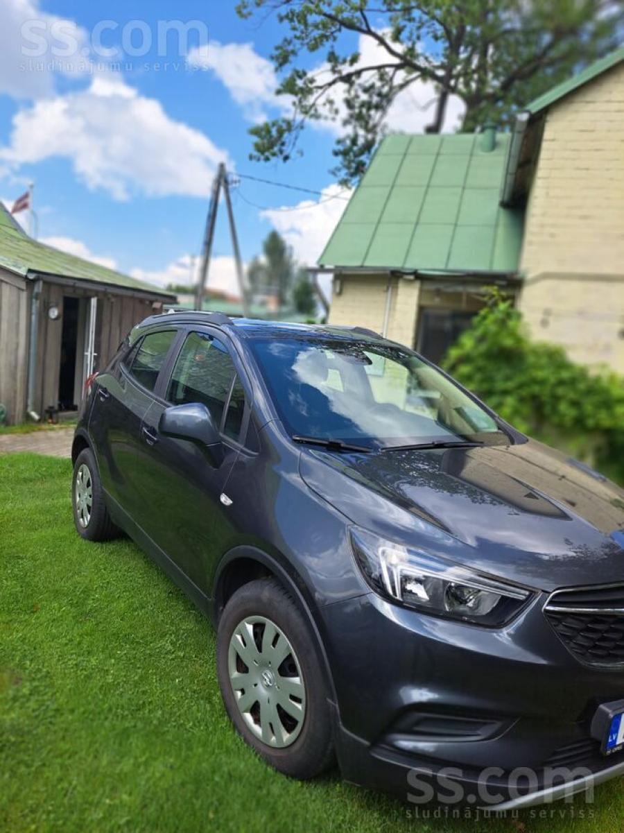 Grey Opel Mokka 2019 in Riga, with an engine capacity of 1.60 L and mileage of 77 thousand km for 10600 €, photo 5 on AUTOMOTO.COM.LV