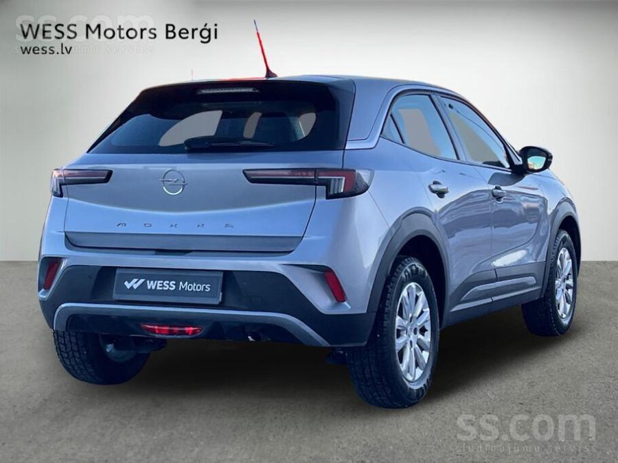 Pelēks Opel Mokka 2022 Rīga, ar dzinēja tilpumu 1.20 L un nobraukumu 82 tūkst. km par 14990 €, foto 3 vietnē AUTOMOTO.COM.LV