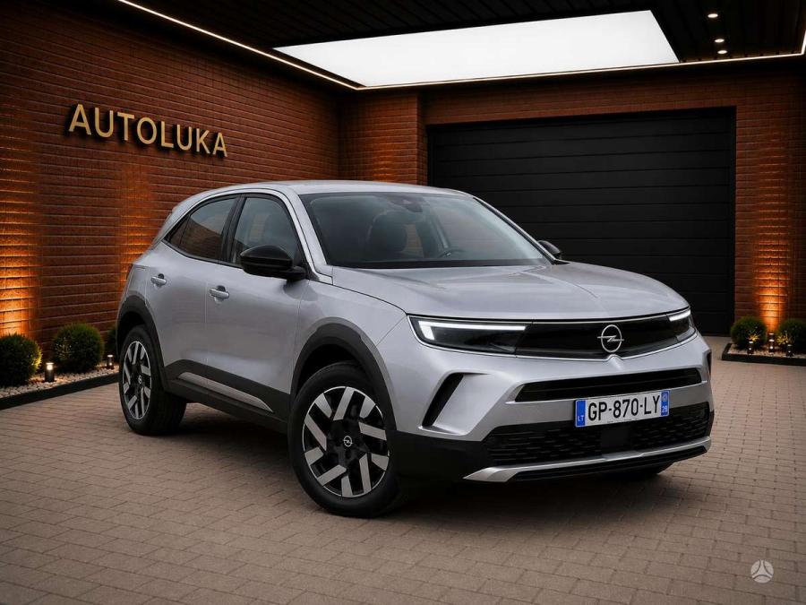 Pelēks Opel Mokka 2023 Marijampole, ar dzinēja tilpumu 1.20 L un nobraukumu 24 tūkst. km par 16819 €, foto 4 vietnē AUTOMOTO.COM.LV