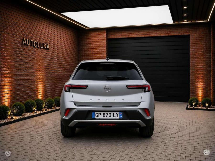 Grey Opel Mokka 2023 in Marijampole, with an engine capacity of 1.20 L and mileage of 24 thousand km for 16698 €, photo 7 on AUTOMOTO.COM.LV