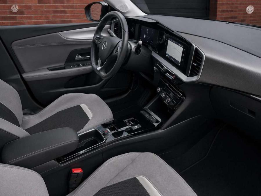 Grey Opel Mokka 2023 in Marijampole, with an engine capacity of 1.20 L and mileage of 24 thousand km for 16698 €, photo 12 on AUTOMOTO.COM.LV