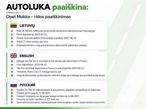 Серый Опель Mokka 2023 в Мариямполе, объемом двигателя 1.20 л и пробегом 24 тыс. км за 16456 €, фото 6 на AUTOMOTO.COM.LV
