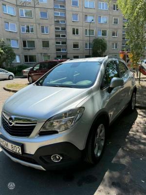 Grey Opel Mokka 2014 in Vilnius, with an engine capacity of 1.60 L and mileage of 109 thousand km for 6500 €, photo  on AUTOMOTO.COM.LV