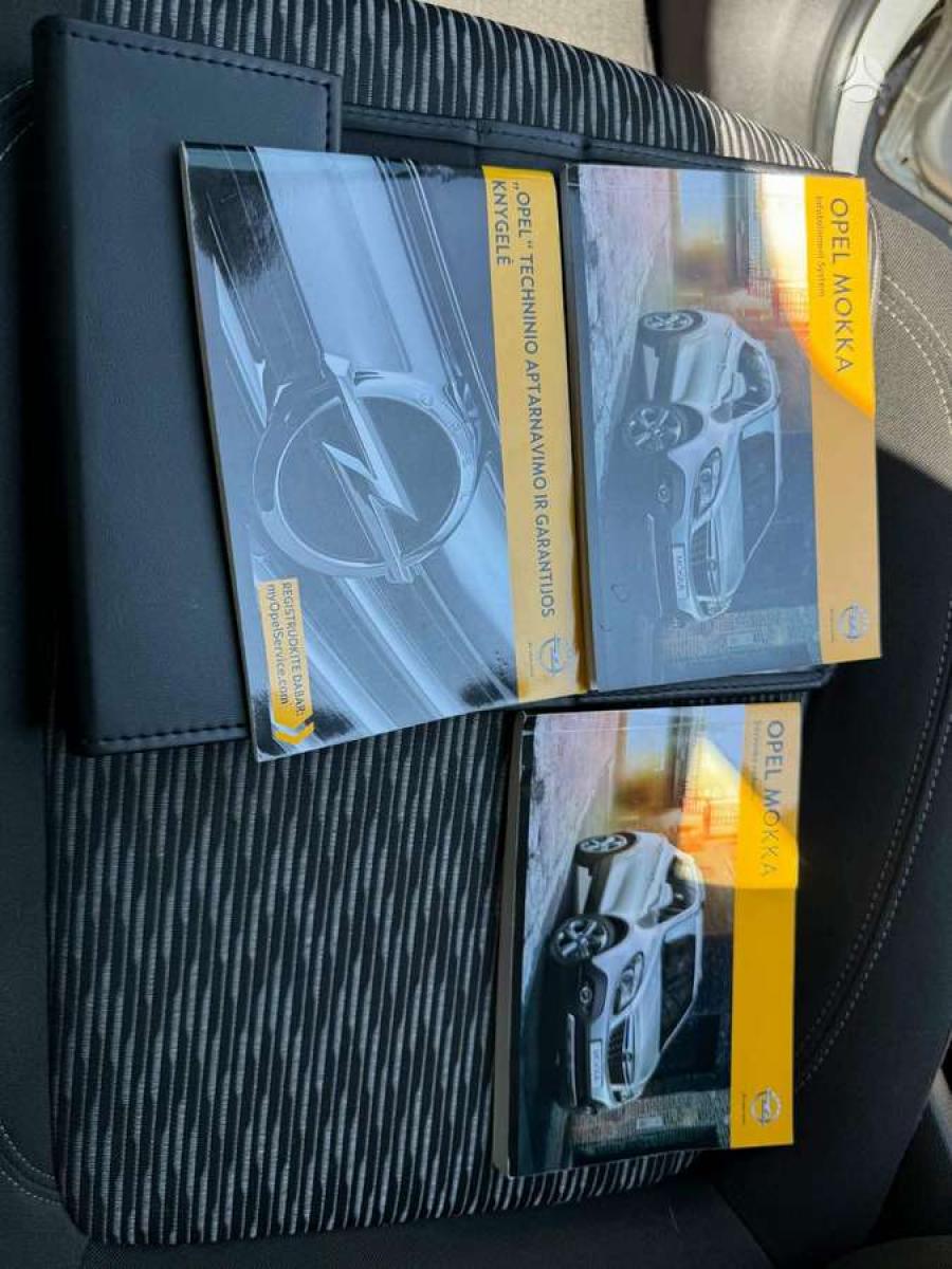 Grey Opel Mokka 2014 in Vilnius, with an engine capacity of 1.60 L and mileage of 109 thousand km for 6500 €, photo 9 on AUTOMOTO.COM.LV