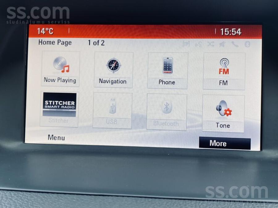 Grey Opel Mokka 2015 in Ventspils, with an engine capacity of 1.60 L and mileage of 208 thousand km for 7200 €, photo 18 on AUTOMOTO.COM.LV