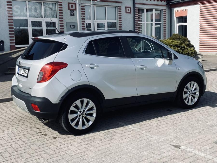 Pelēks Opel Mokka 2015 Ventspils, ar dzinēja tilpumu 1.60 L un nobraukumu 208 tūkst. km par 7200 €, foto 5 vietnē AUTOMOTO.COM.LV