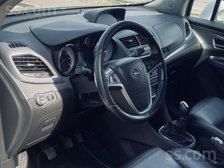 Pelēks Opel Mokka 2015 Ventspils, ar dzinēja tilpumu 1.60 L un nobraukumu 208 tūkst. km par 7200 €, foto 11 vietnē AUTOMOTO.COM.LV