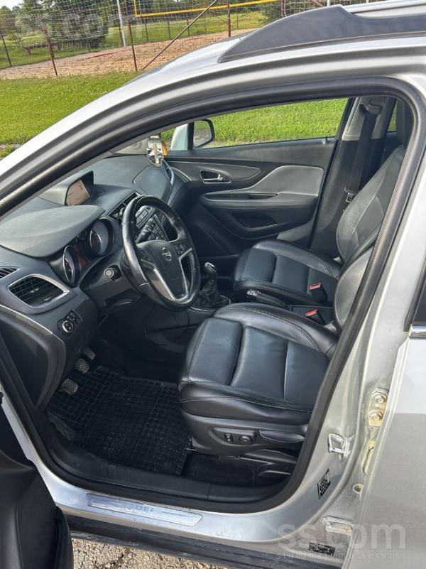 Pelēks Opel Mokka 2015 Aizkraukle, ar dzinēja tilpumu 1.70 L un nobraukumu 335 tūkst. km par 6900 €, foto 5 vietnē AUTOMOTO.COM.LV