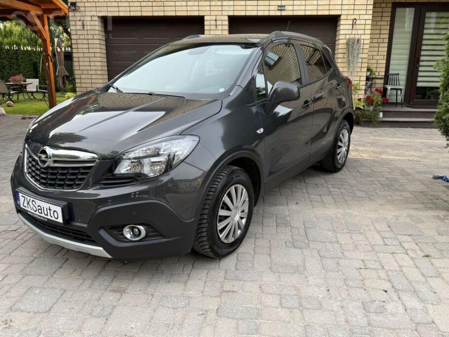 Grey Opel Mokka 2015 in Jelgava, with an engine capacity of 1.60 L and mileage of 228 thousand km for 7600 €, photo 1 on AUTOMOTO.COM.LV